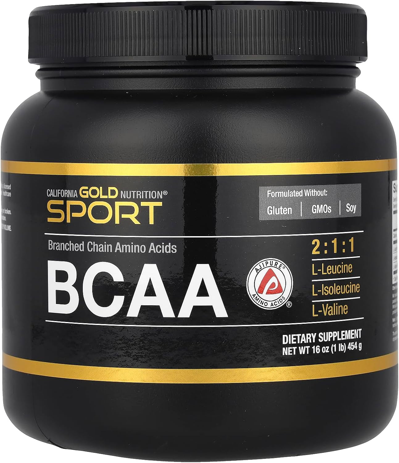 California Gold Nutrition Sport, BCAA Powder, Ajipure®, Branched Chain ...