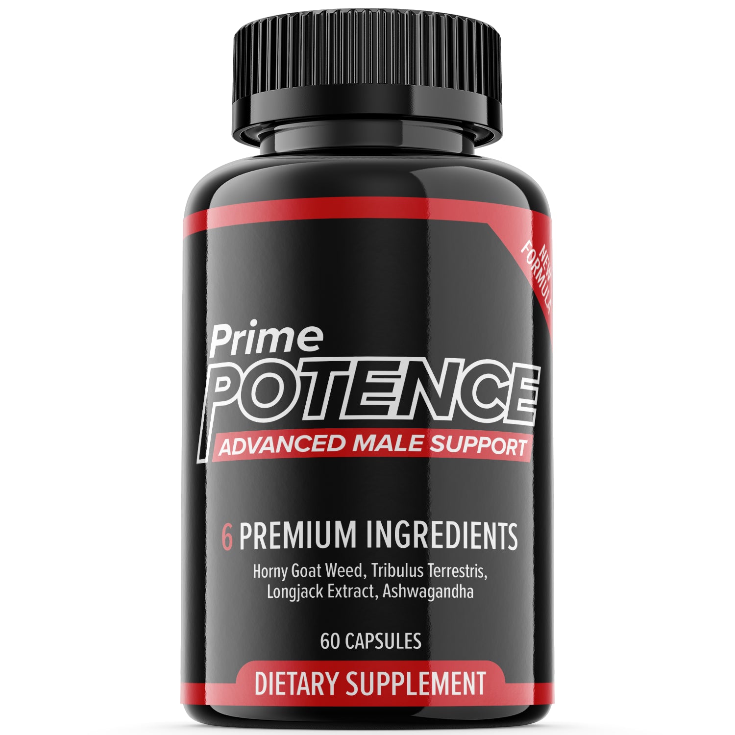 Prime Potence - Male Virility - 1 Bottle - 60 Capsules – SuppsWorld