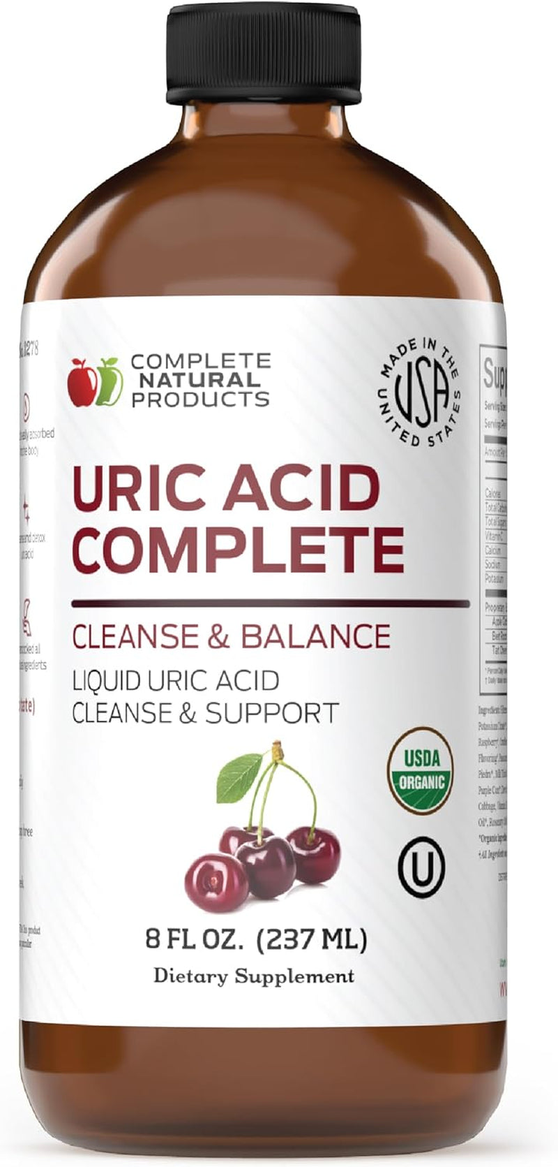 Uric Acid Complete - 8Oz Liquid Supplement to Support Uric Acid Cleans ...