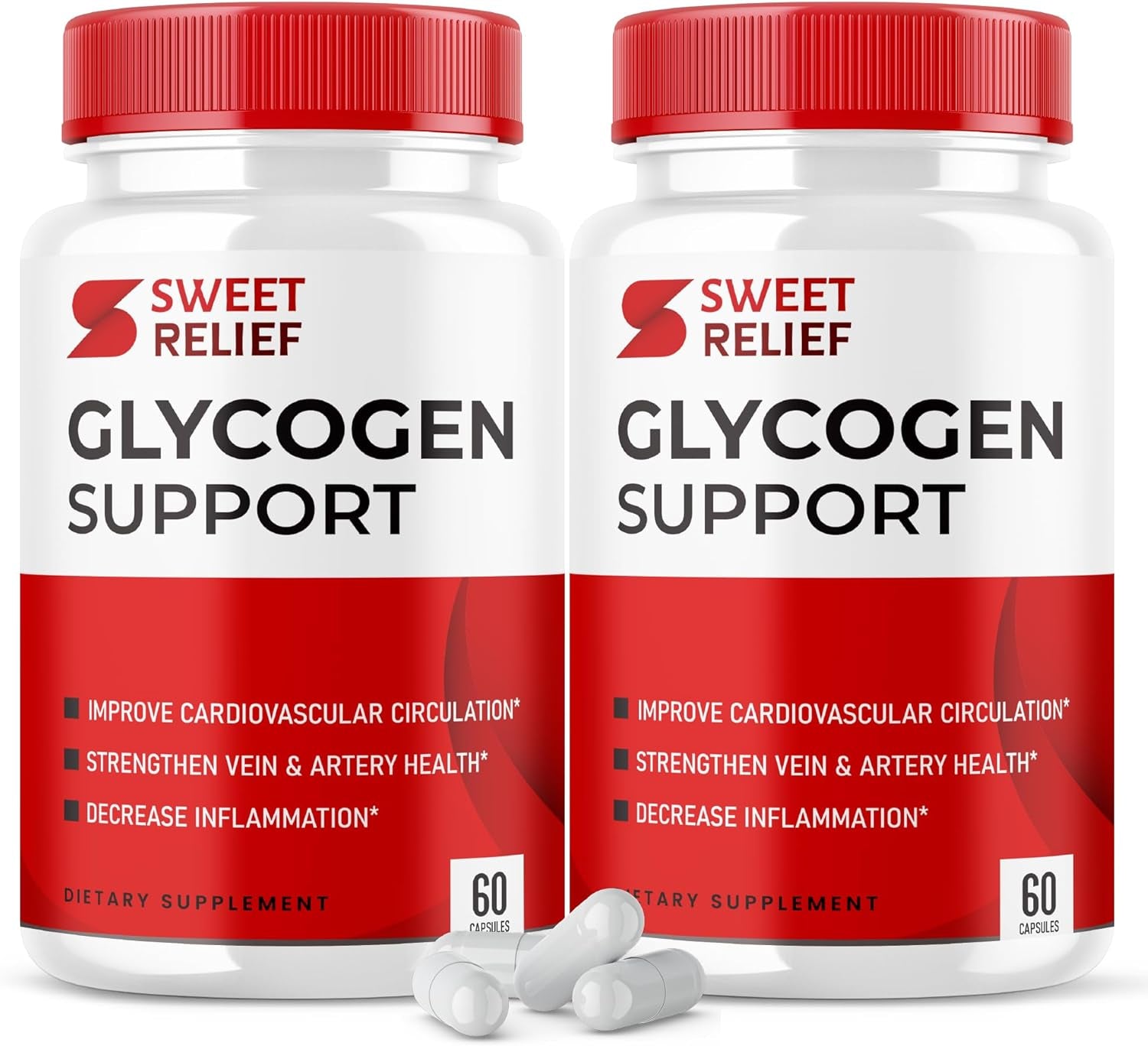 (2 Pack) Sweet Relief Glycogen Support - Official Formula - Sweet Reli ...