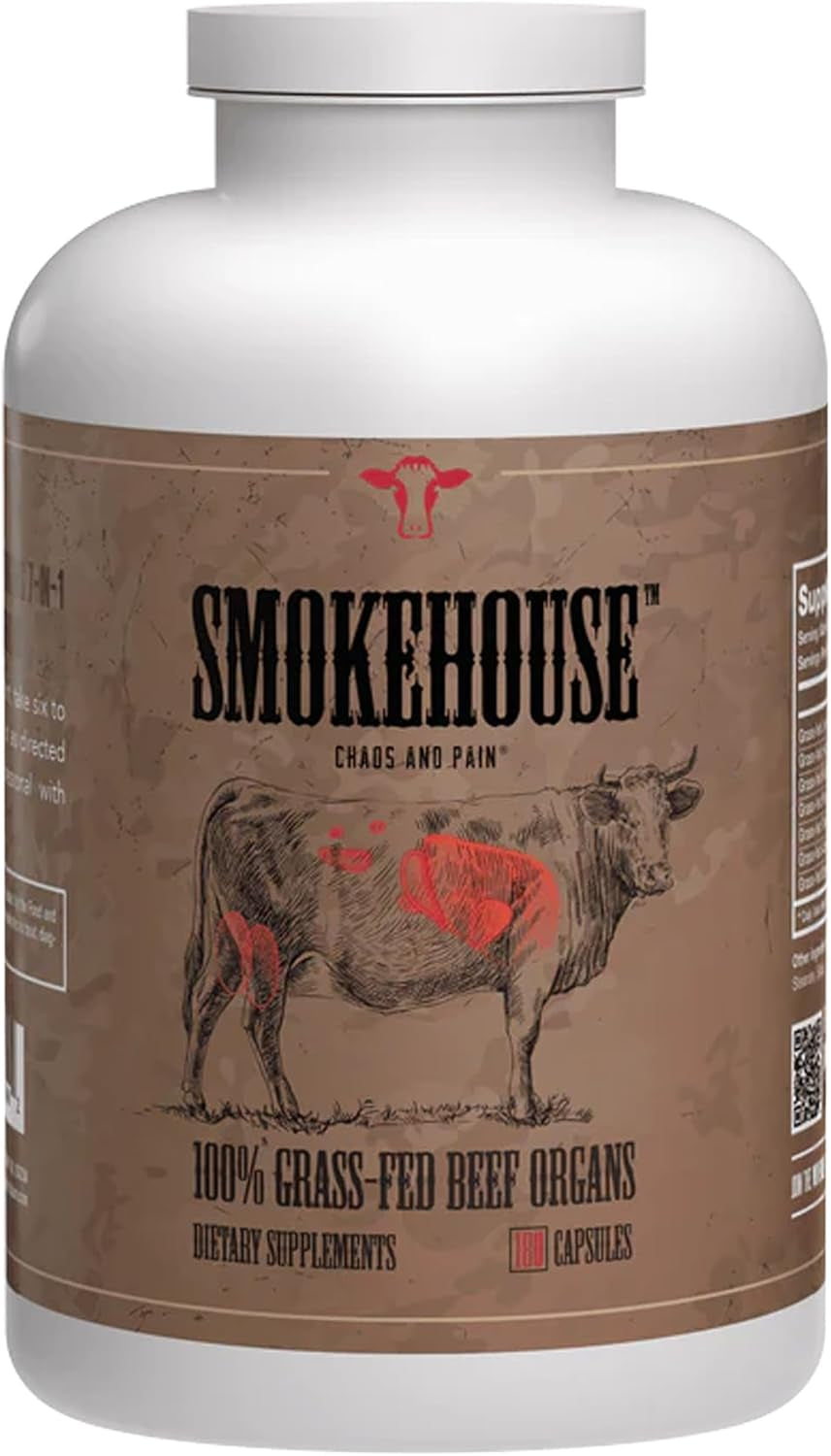 Grass Fed Desiccated Beef Organs Supplement, Supports Overall Well-Bei ...