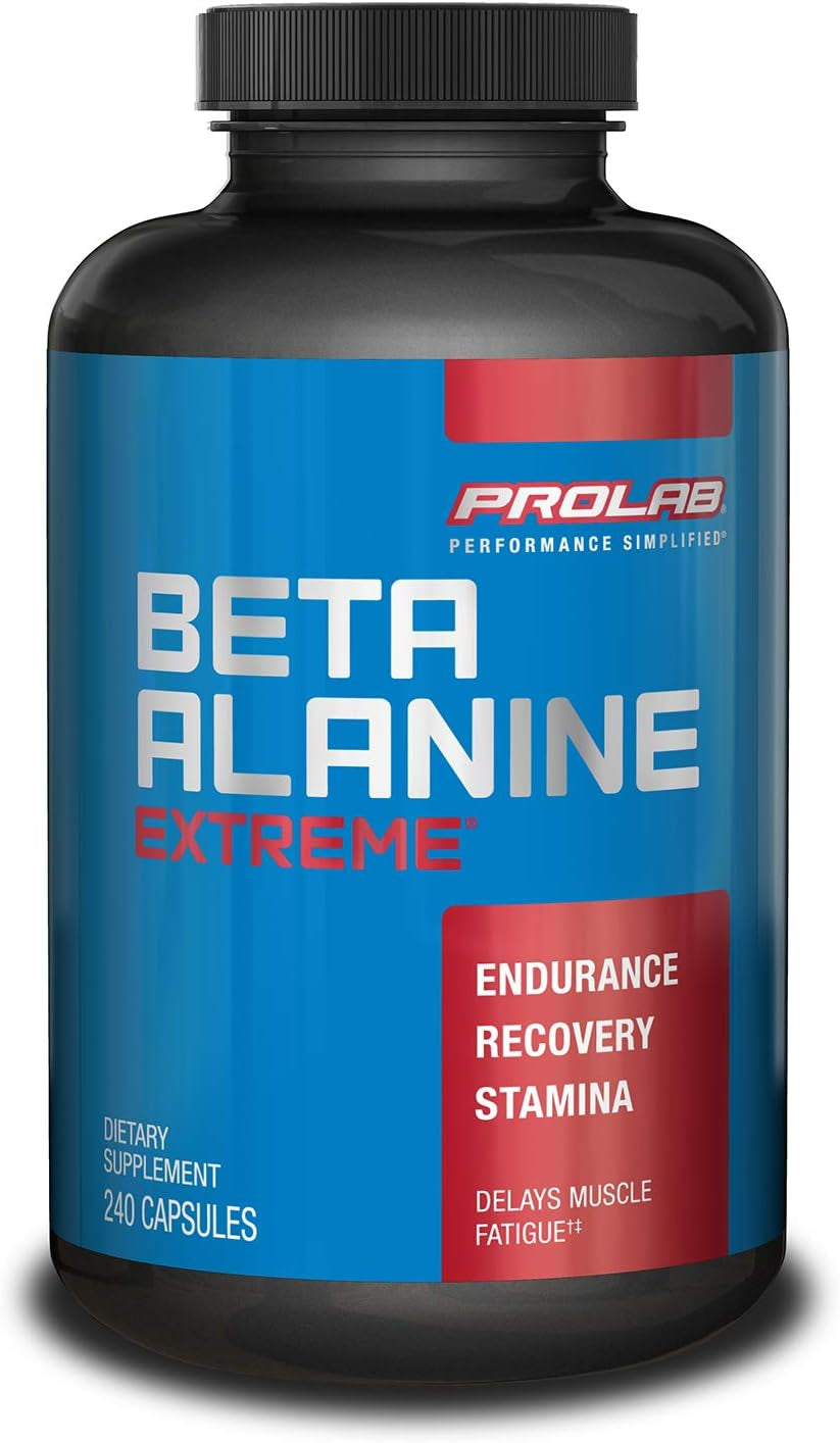 PROLAB Beta Alanine Extreme Capsules W/ Histidine | for Muscle Enduran ...