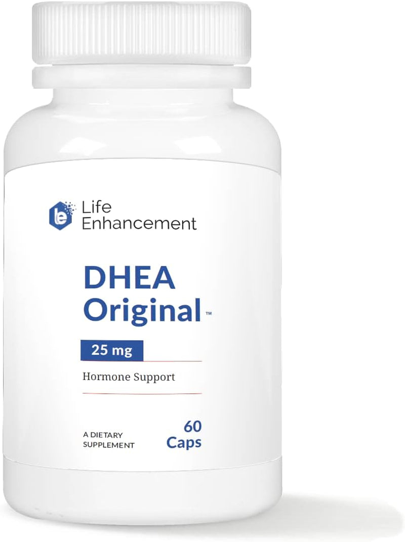 DHEA Original - 25 Mg DHEA Supplement with 4 Mg Vitamin C - 60 Serving ...