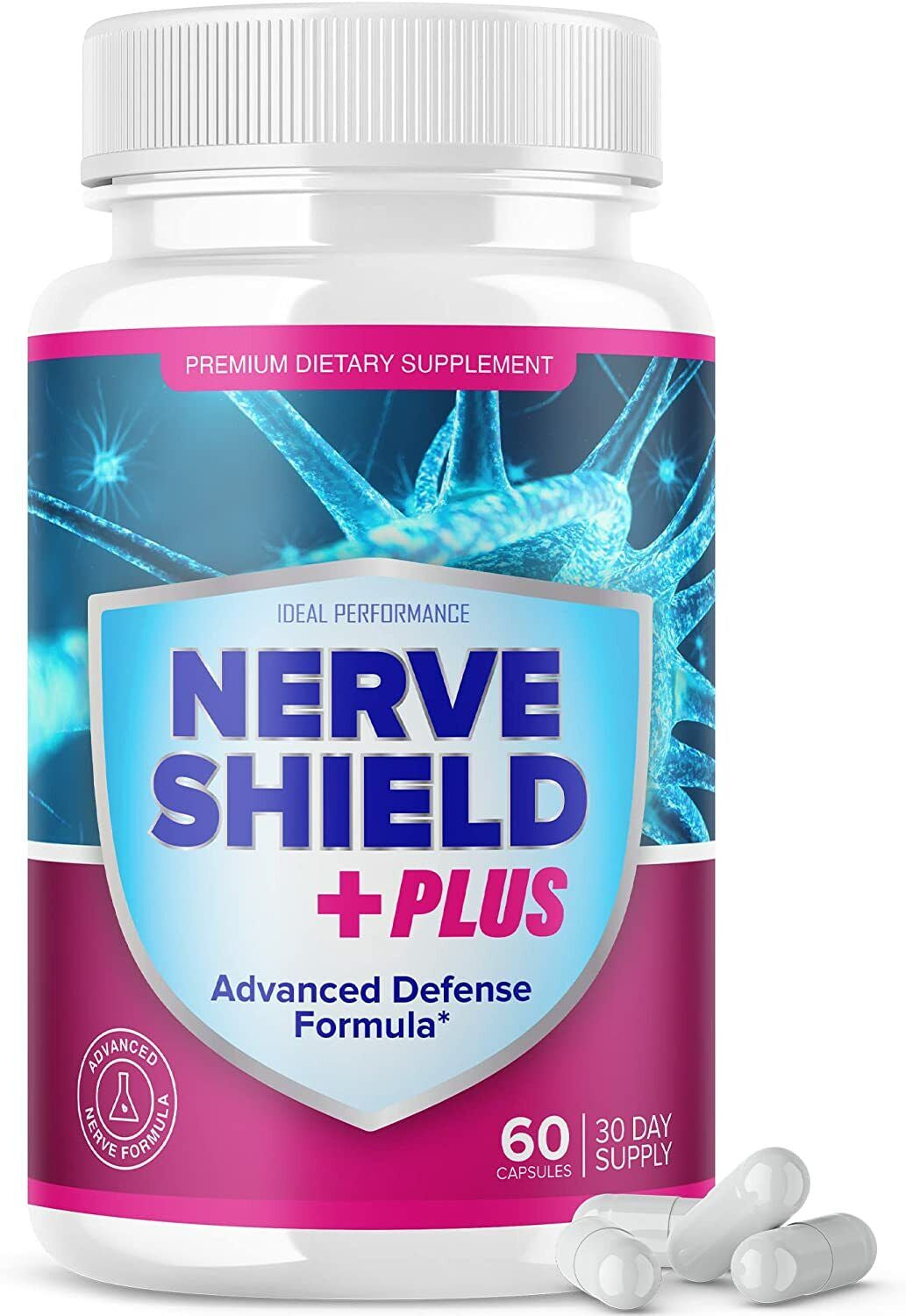 Nerve Shield plus Pills Original Supplement Advanced Nerve Formula (60 ...