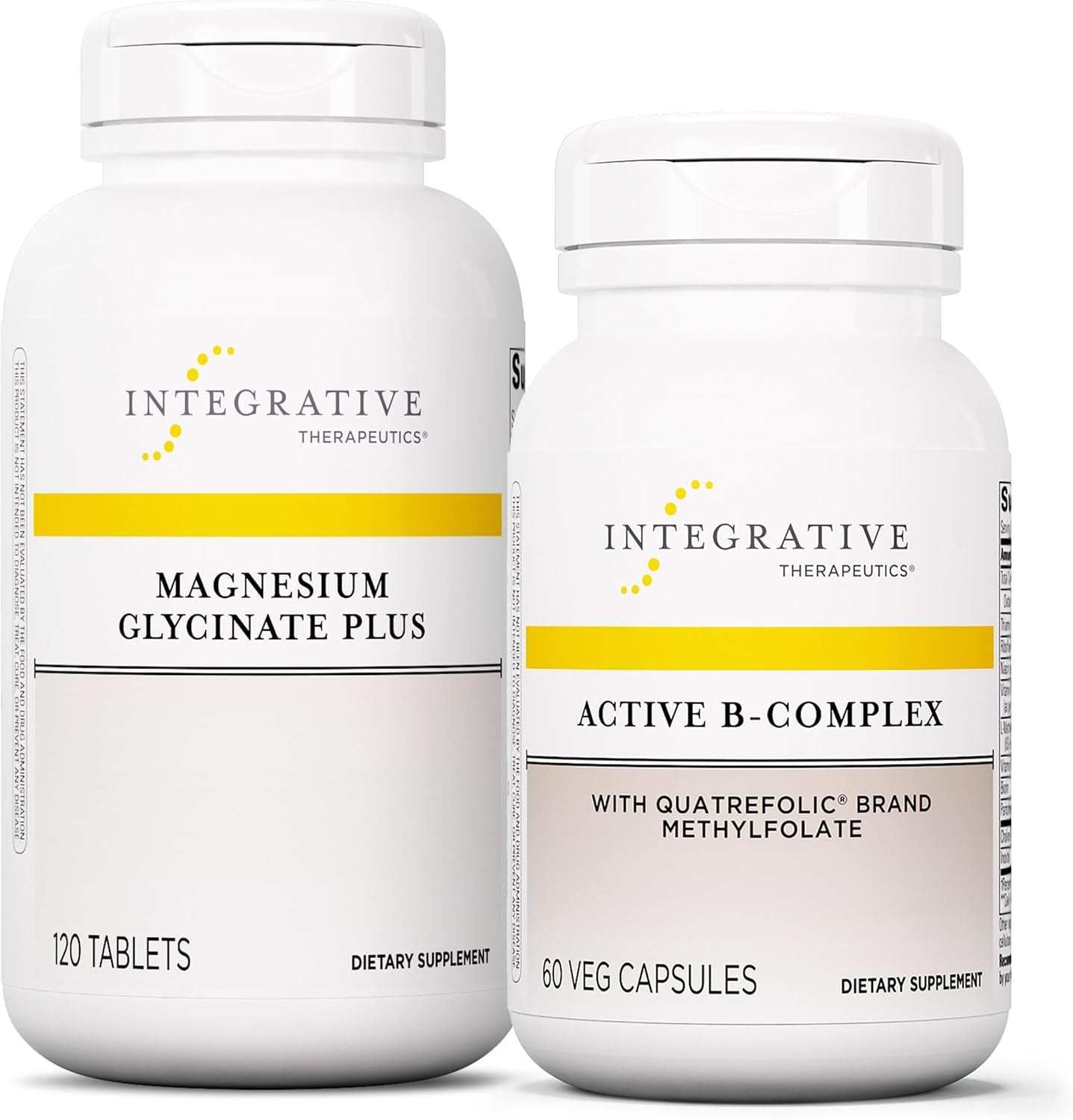 Energy & Heart Health Bundle Active B-Complex + Magnesium Glycinate Pl ...