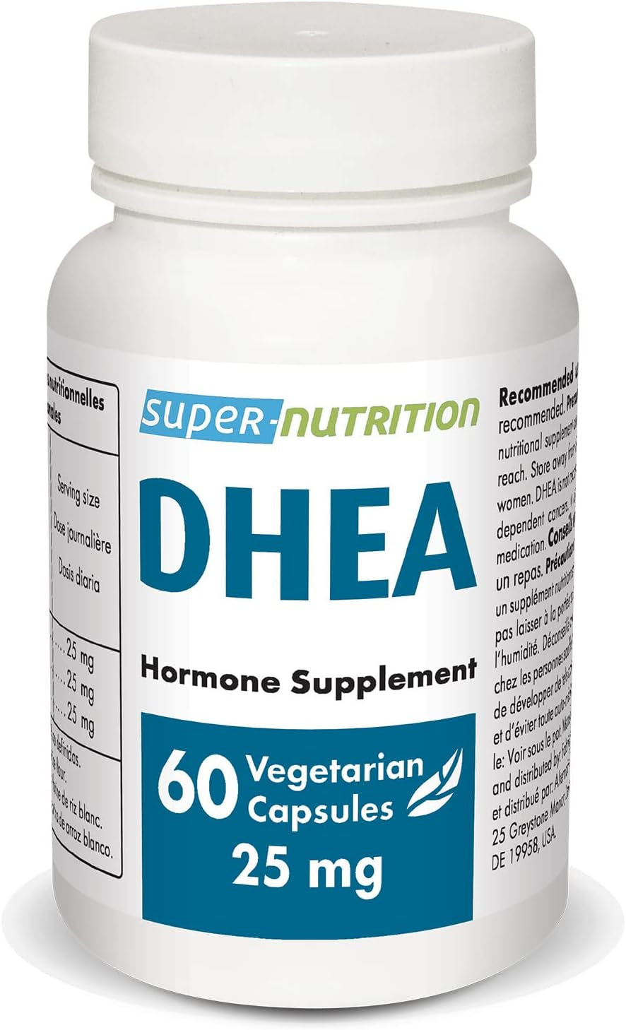'- DHEA 25Mg - Essential Supplement for Daily Use | Non-Gmo & Gluten F ...