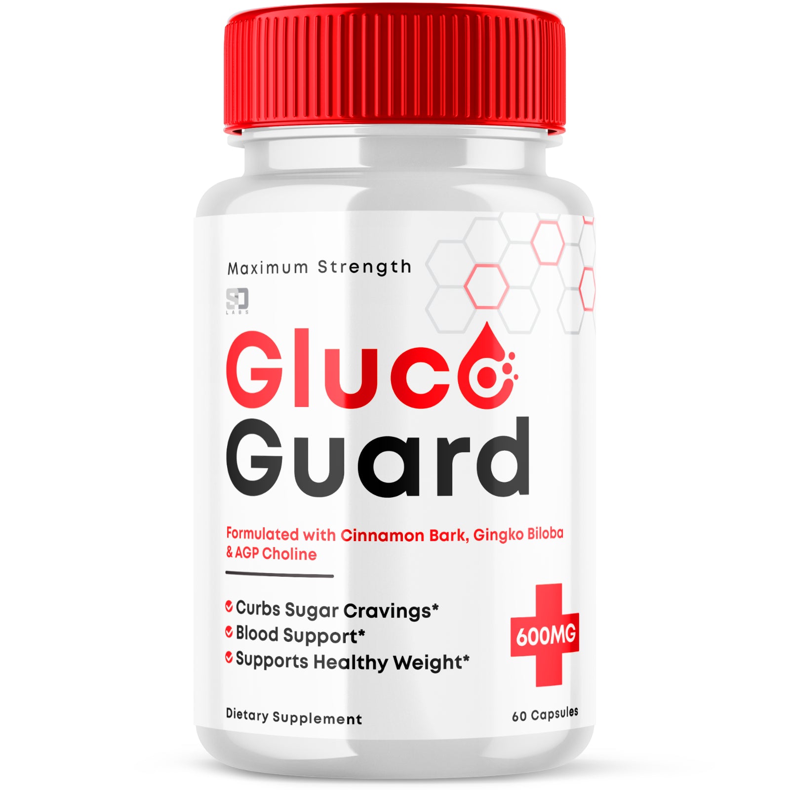 Gluco Guard Blood Support Extra Strength Blood Sugar Supplement 60 Cap ...