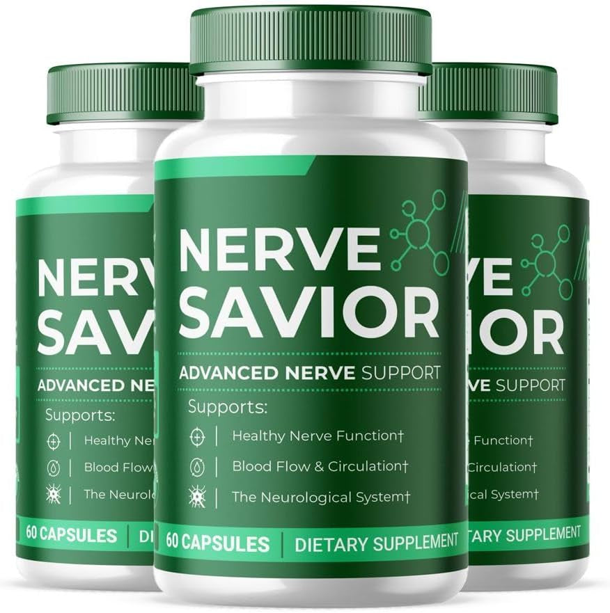 (3 Pack) Nerve Savior- Advanced Nerve Support – My Store