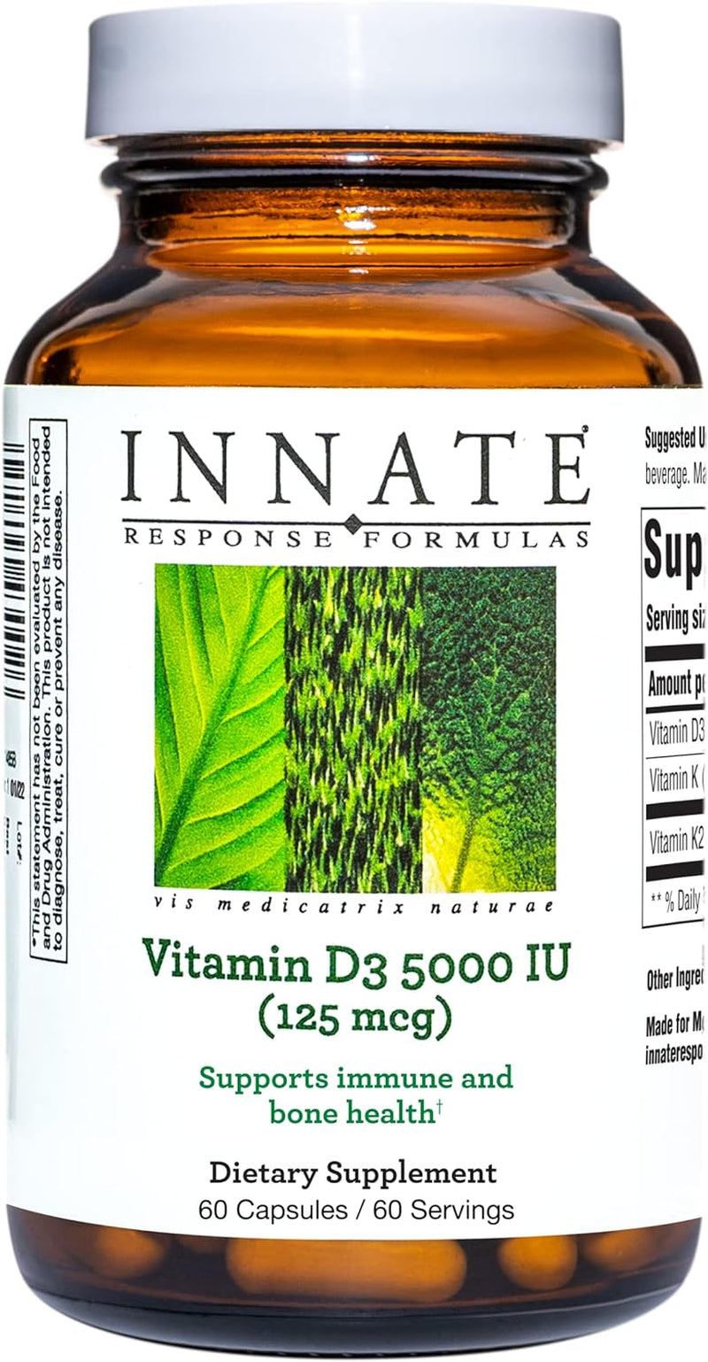 INNATE Response Formulas Vitamin D3 5000 IU (125 Mcg) - Supplement Tha ...