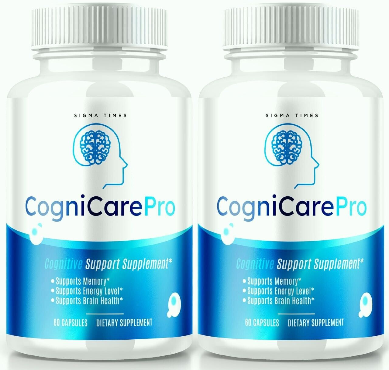 (2 Pack) Cognicare Pro Brain Booster Pills to Support Brain Fog & Memo ...