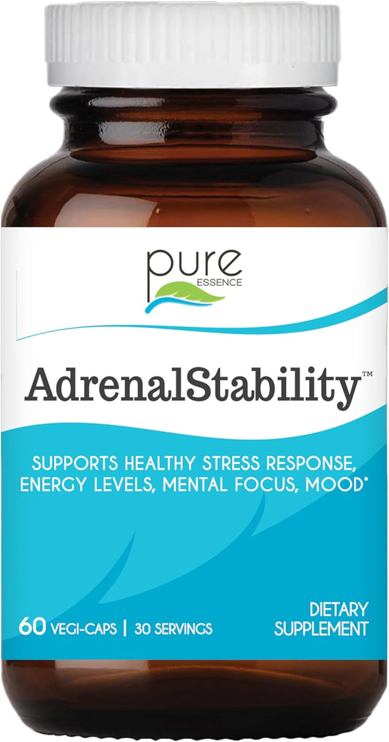 Adrenal Stability by Pure Essence - Adrenal Fatigue Supplement with As ...