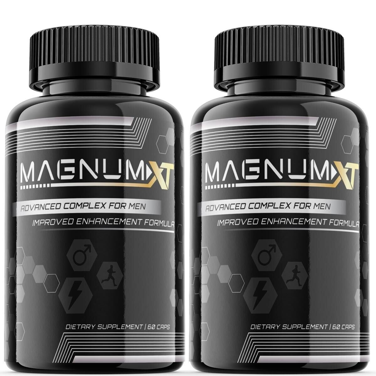 Magnum XT - Male Virility - 2 Bottles - 120 Capsules – SuppsWorld