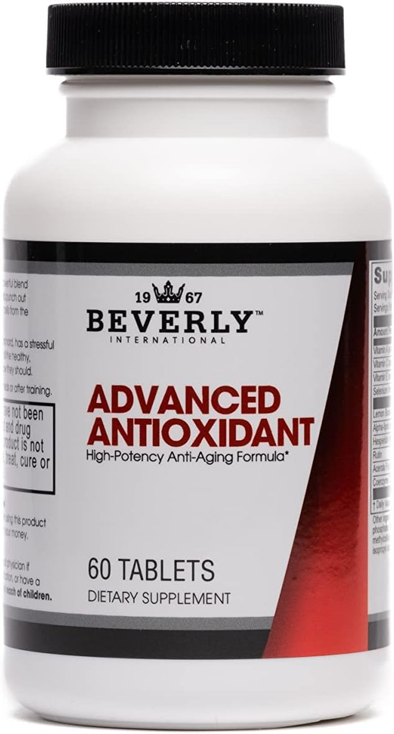 Beverly International Advanced Antioxidant, 60 Tablets. High Potency A ...