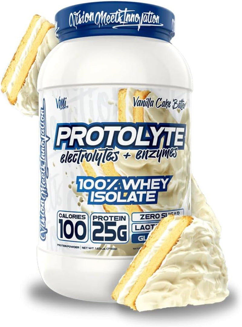 VMI Sports | Protolyte Whey Isolate Protein Powder | Low Calorie Whey ...