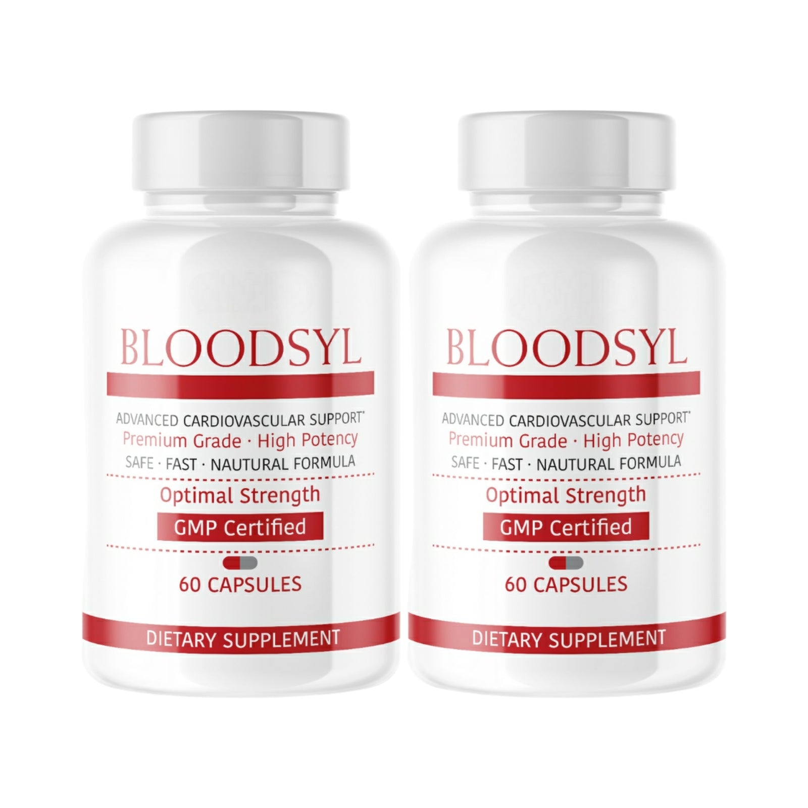 2-Pack Bloodsyl Advanced Cardiovascular Support Supplement - 120 Capsu ...