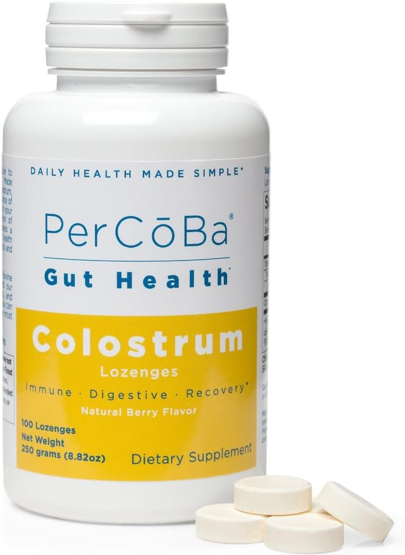 Bovine Colostrum Lozenges - 100 Count - First Milking Supplement - Imp ...