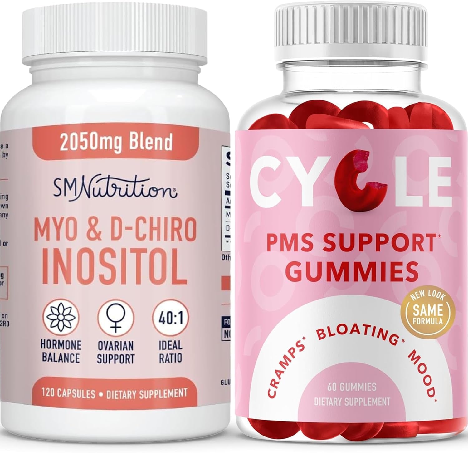 Smnutrition PMS Support Gummies & Myo-Inositol & D-Chiro Inositol | Ho ...