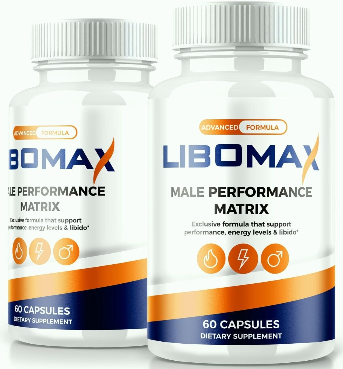 (2 Pack) Libomax Male Performance Maximum Strength Pills for Stamina ...