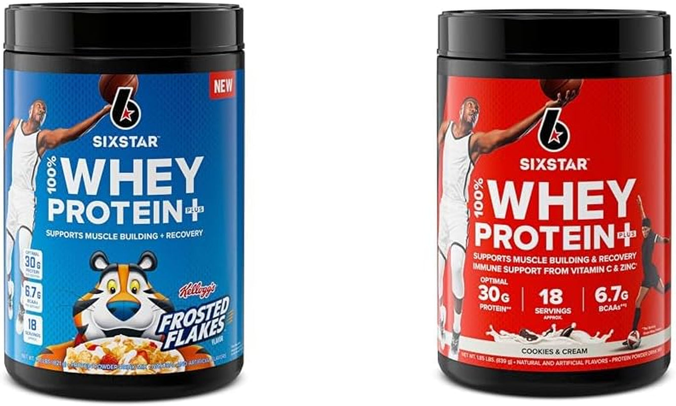 Six Star Whey Protein Powder Bundle | Kellogg'S Frosted Flakes & Cooki ...