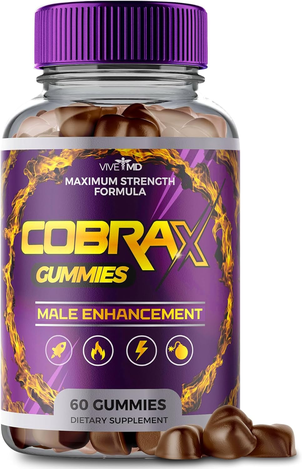 Cobrax Gummies for Men Extra Strength - Cobra X Gummies Advanced Formu ...
