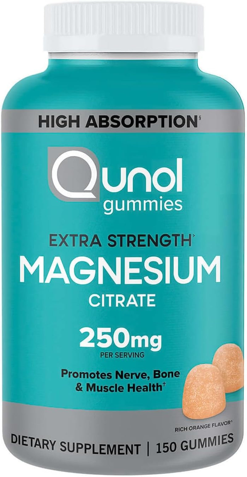 Qunol Magnesium Extra Strength 250 Mg | High Absorption Magnesium Supp ...