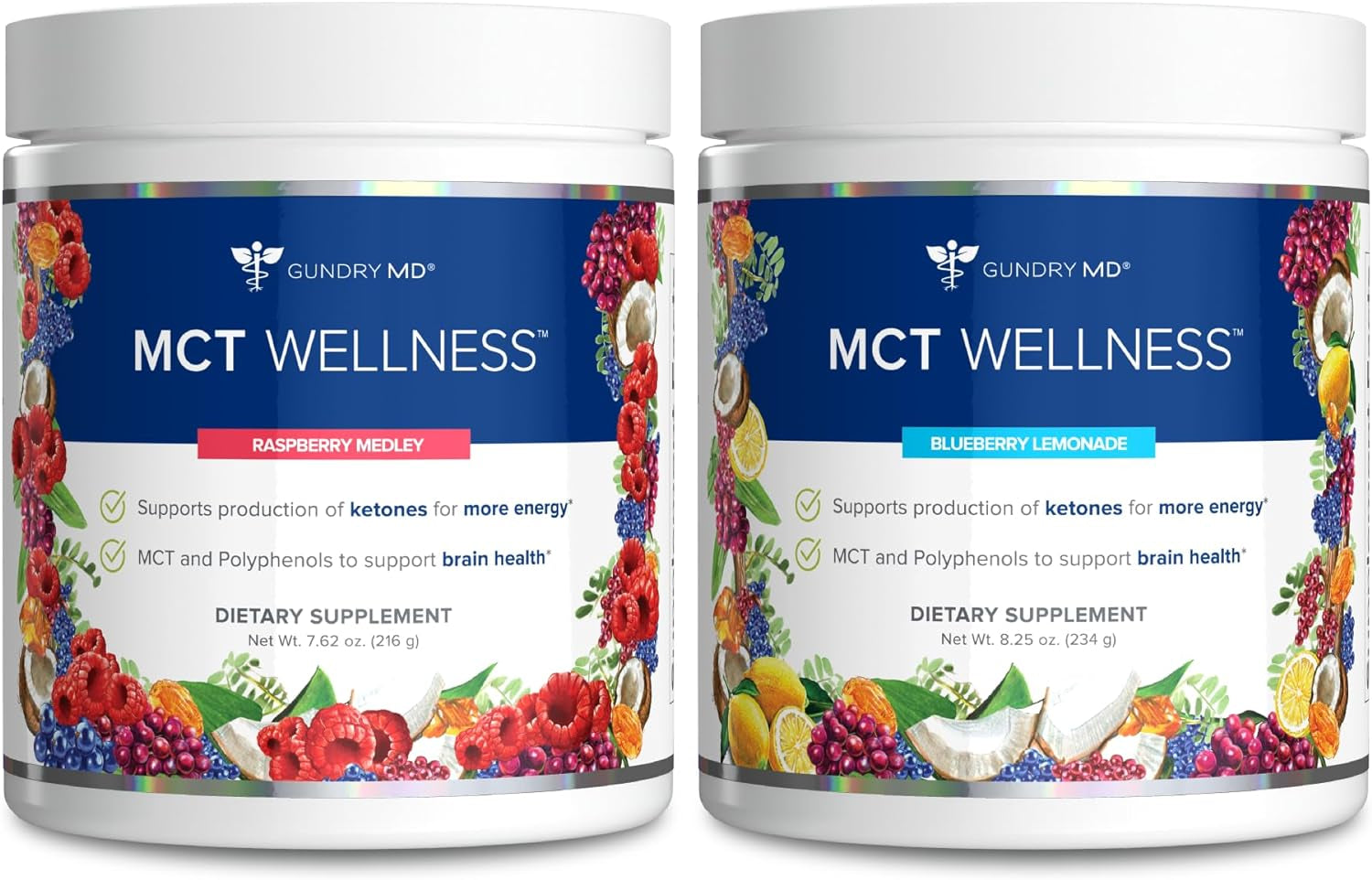 MCT Wellness Powder to Support Energy, Ketone Production and Brain Hea ...