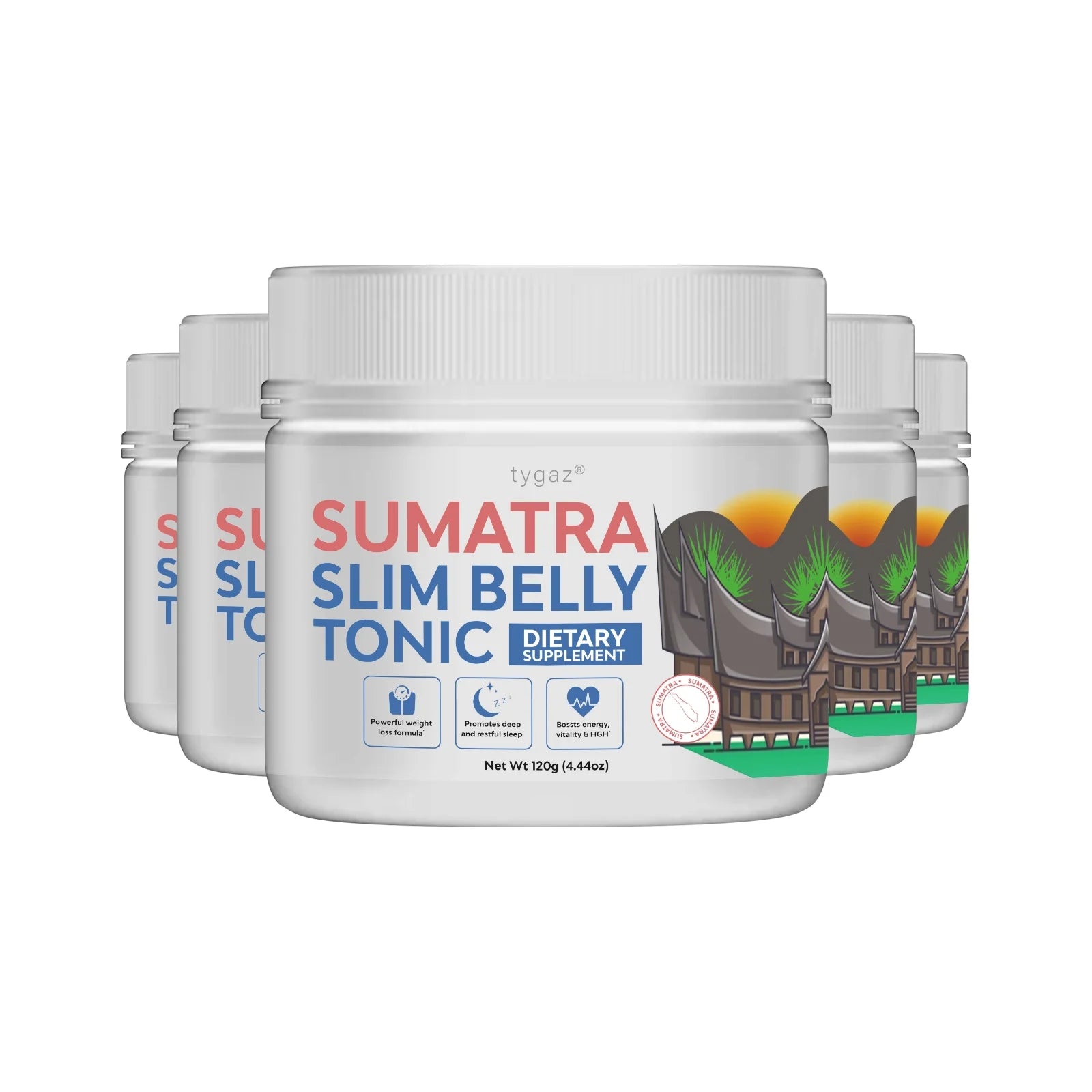 (5 Pack) Sumatra Slim - Sumatra Slim Belly Tonic Powder – SuppsWorld
