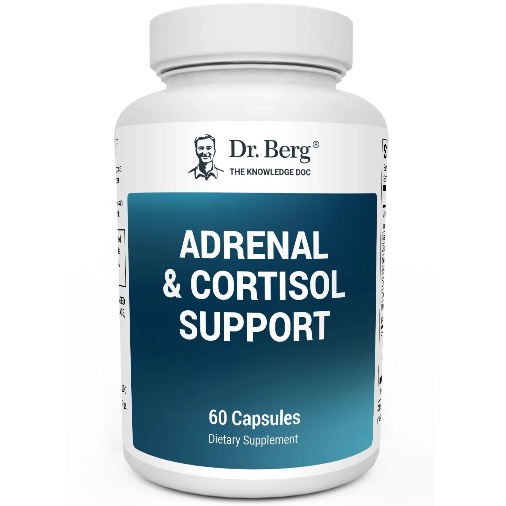Adrenal & Cortisol Support - Cortisol Manager Supplement, 60 Capsules ...