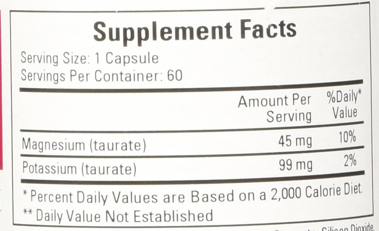 Cardiovascular Research Magnesium-Potassium Taurate - Magnesium Taurat ...