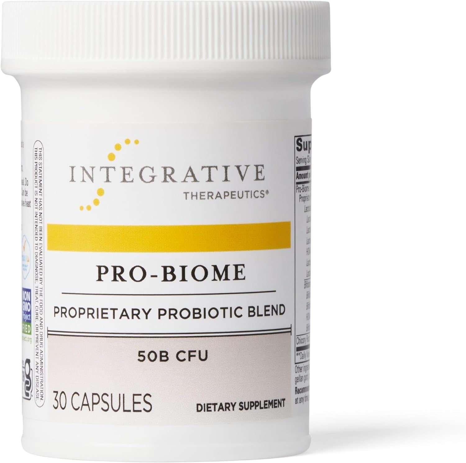 '- Pro-Biome 50B CFU - Proprietary Probiotic Blend - 30 Capsules ...