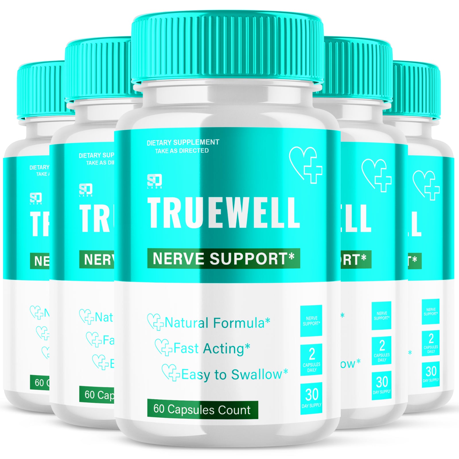Truewell Nerve Support Capsules - Cognitive Wellness & Nerve Functions ...