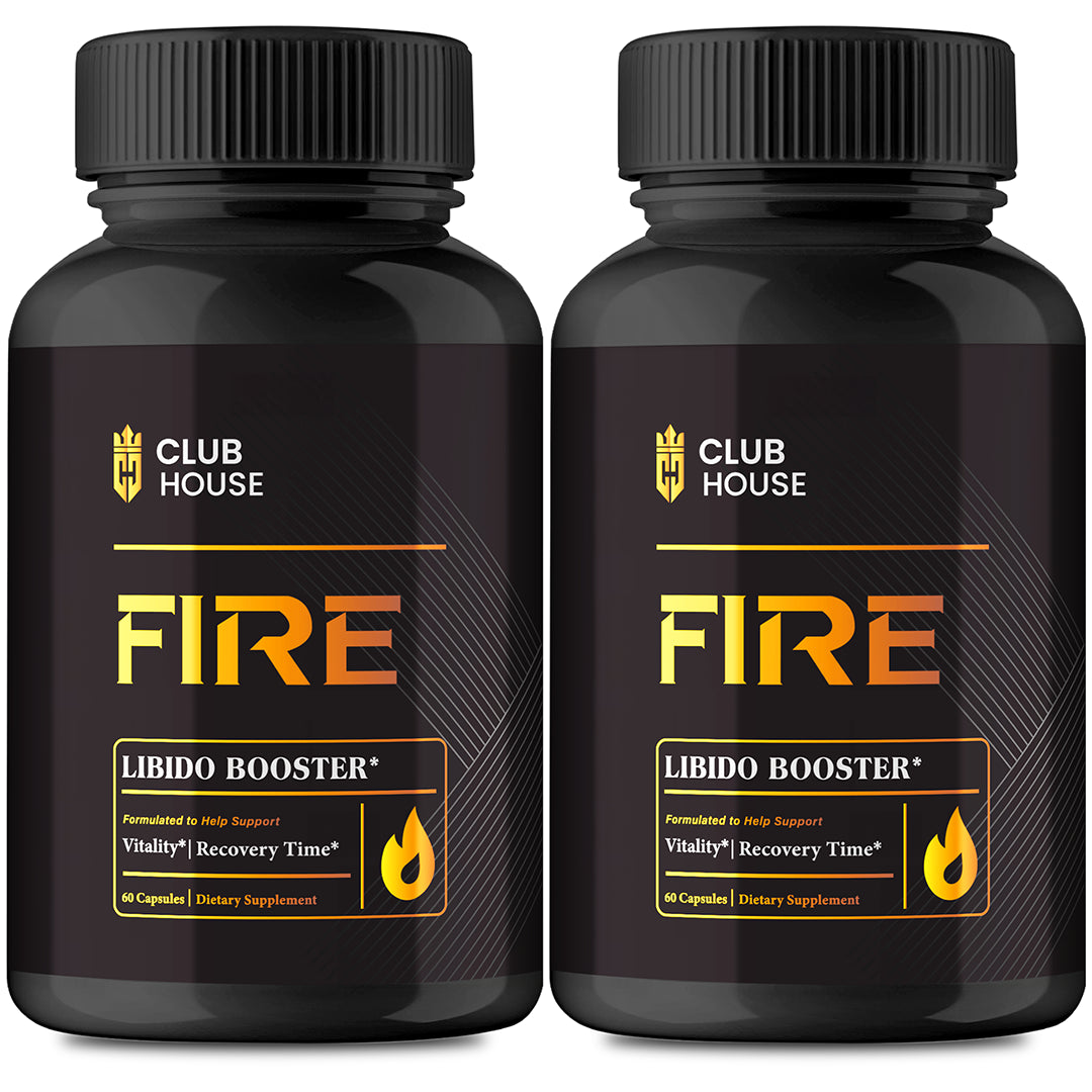 (2 Pack) Clubhouse Fire Capsules Multivitamin for Men Supplement (120 ...
