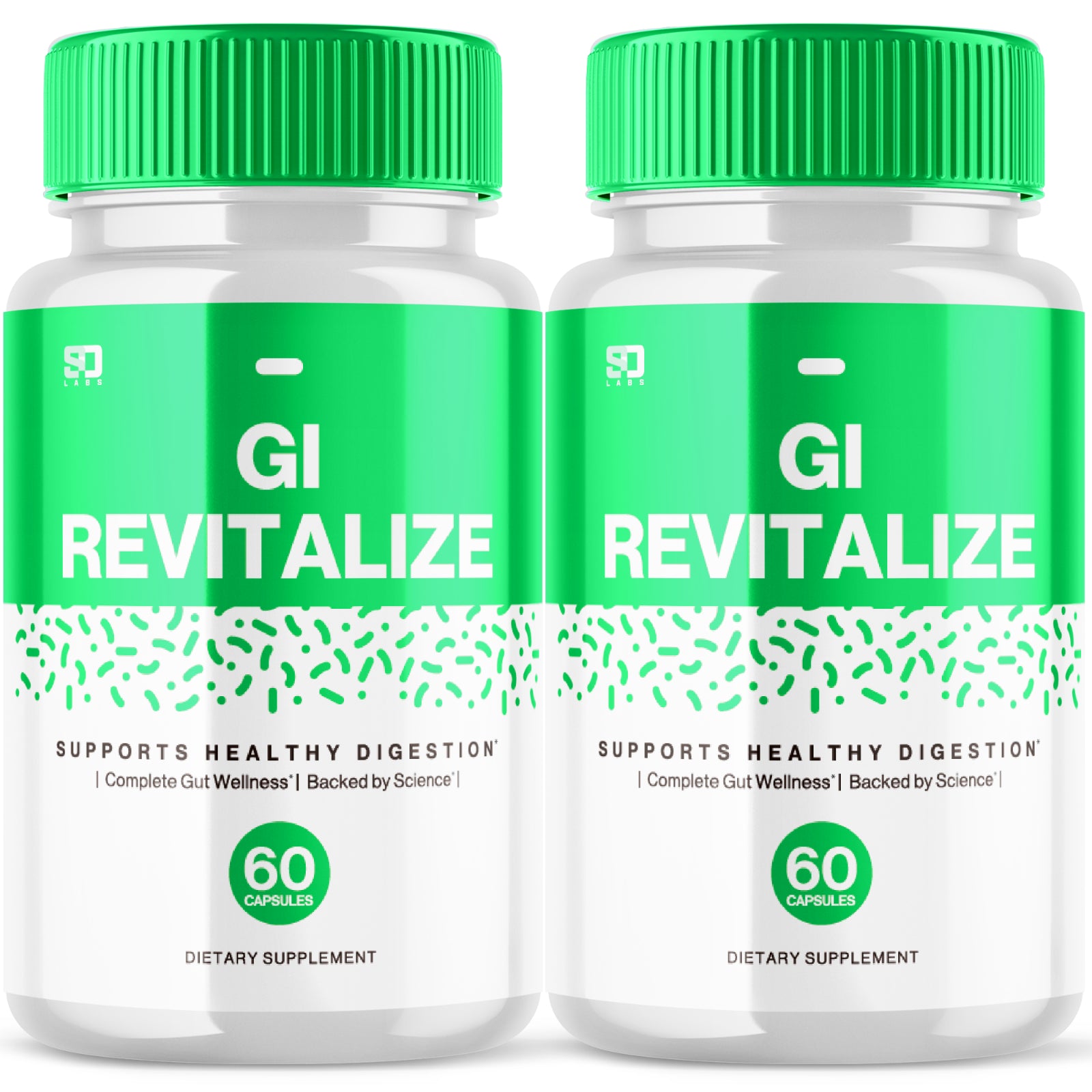 (2 Pack) GI Revitalize Capsules, GI Revitalize Digestion Support (120 ...