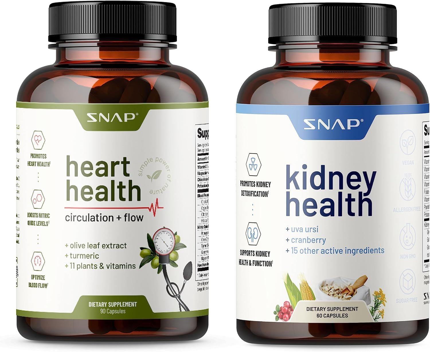 Snap Supplements Heart and Kidney Health Capsules – My Store