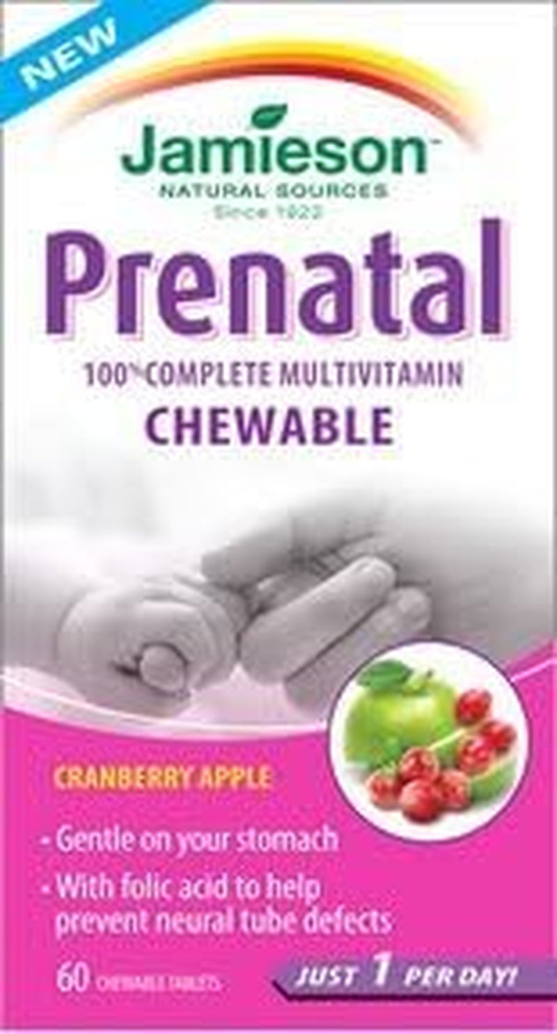 Prenatal 100% Complete Multivitamin Chewable, 60 Tablets – My Store