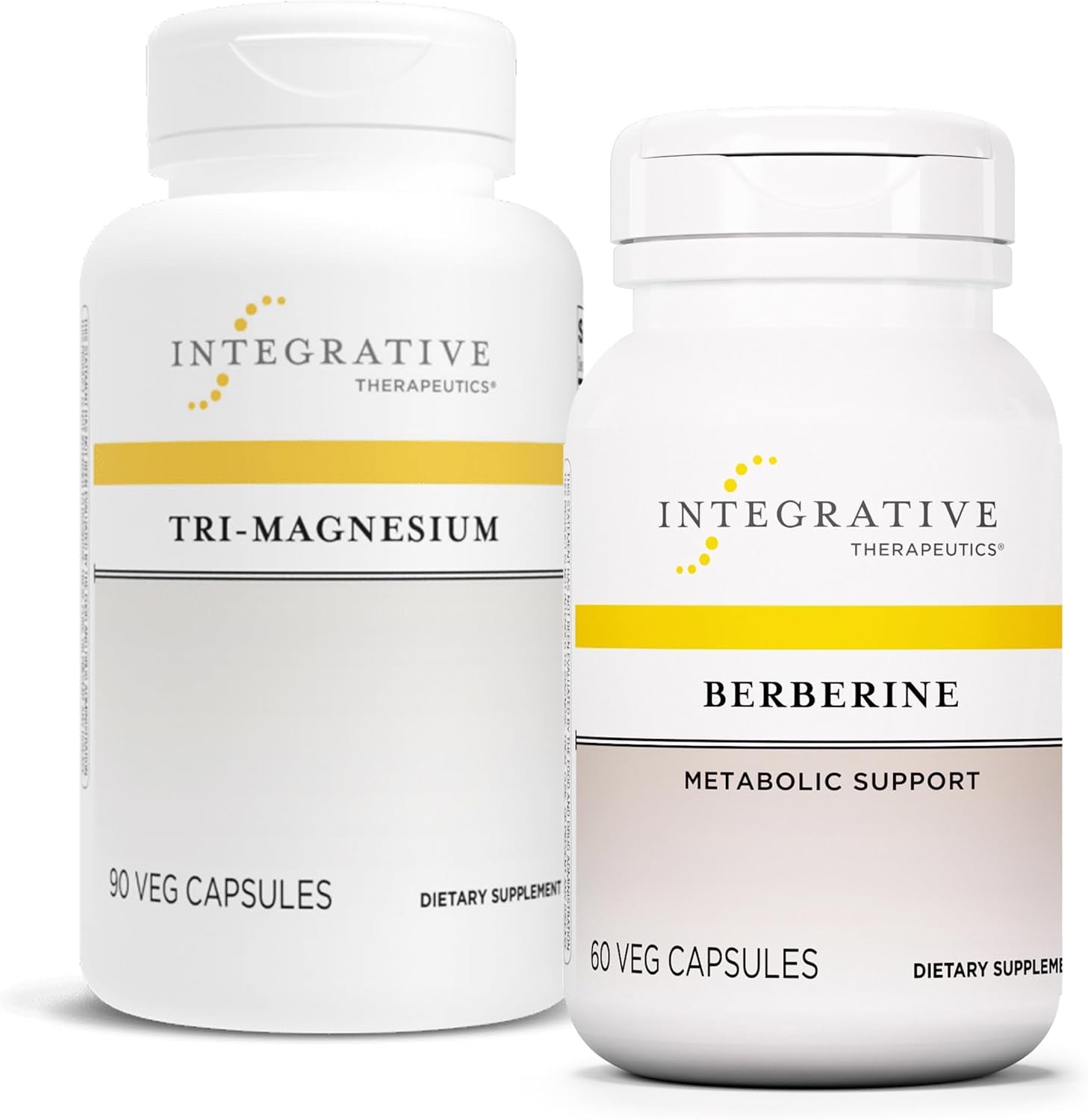 Integrative Wellness Duo: Berberine Metabolic Support & Tri-Magnesium ...