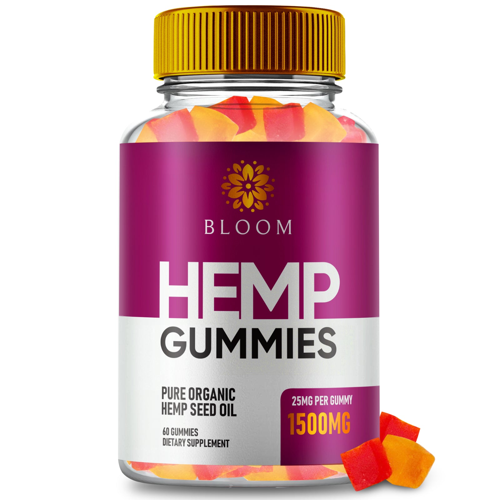 Bloom Gummies Extra Strength Health and Wellness Support (60 Capsules ...