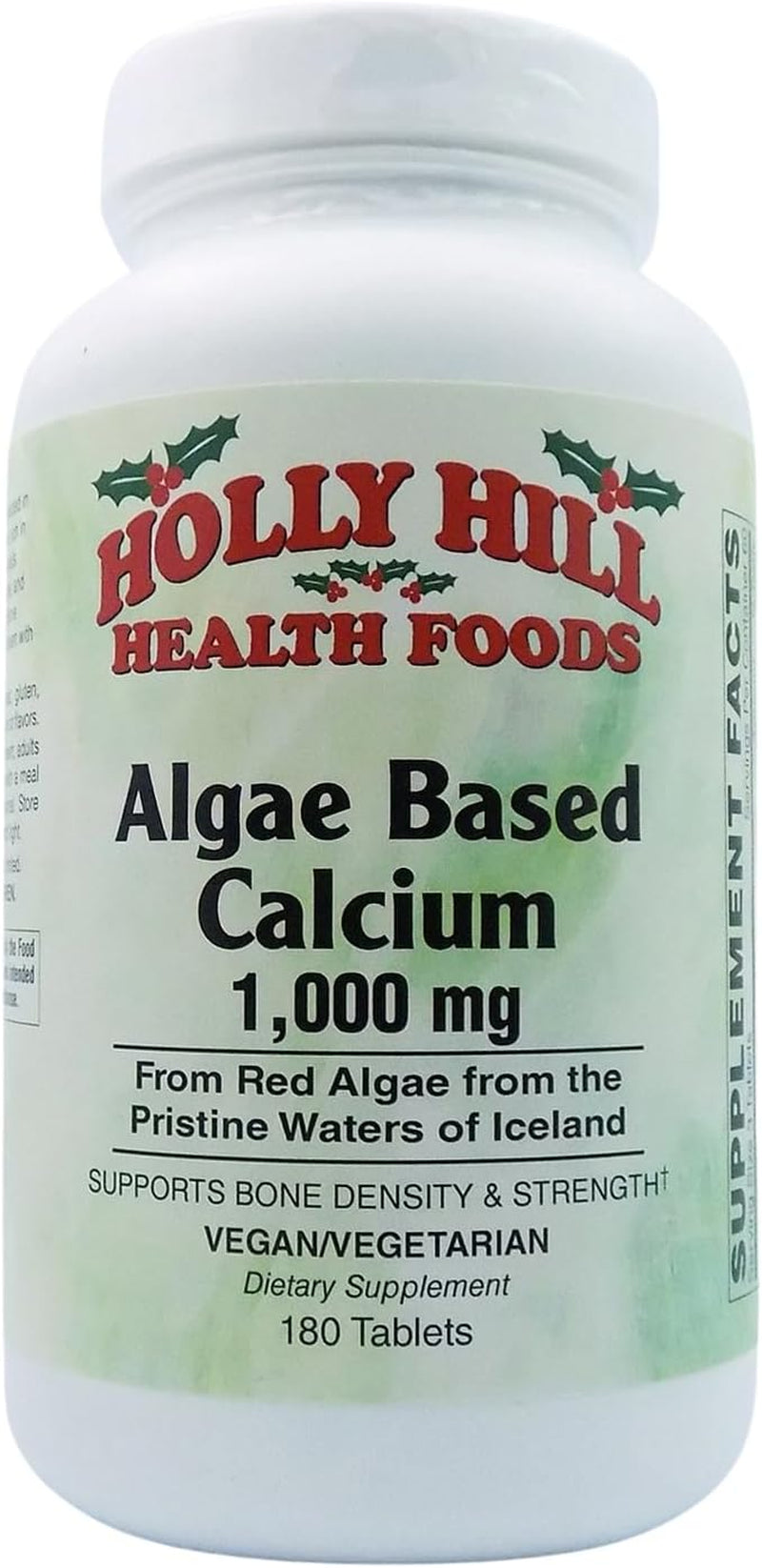 Algae Based Calcium 1,000 Mg, 180 Tablets – SuppsWorld