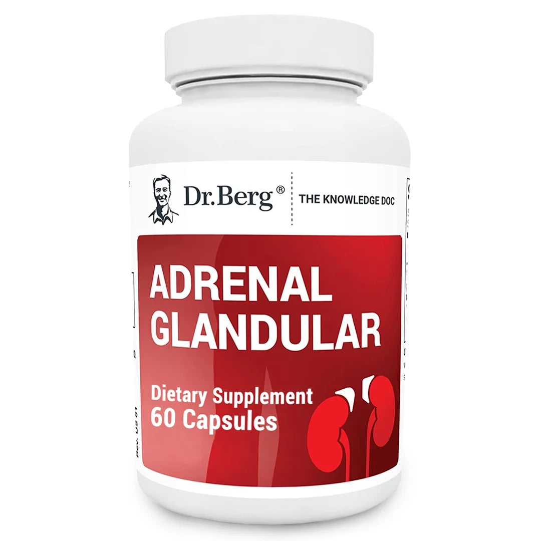 Adrenal Glandular Formula - Adrenal Cortex Supplement, 60 Veggie Capsu ...