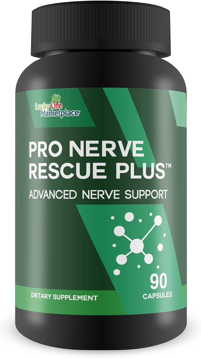 Pro Nerve Rescue plus - Advanced Nerve Support Supplement - Promote He ...