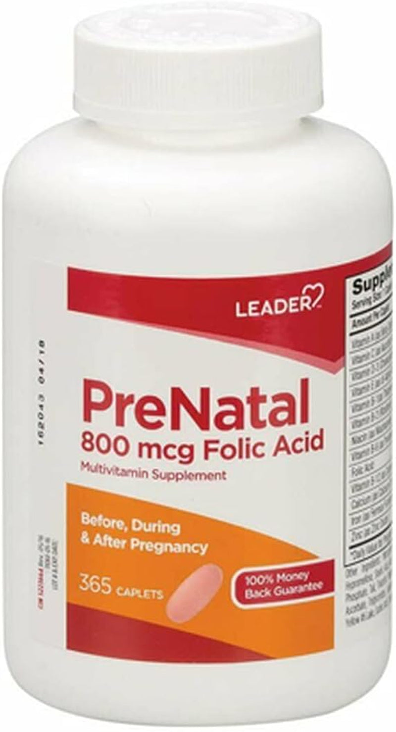 Prenatal Vitamins, 365 Caplets ? Daily Nutritional Support for Expecta ...