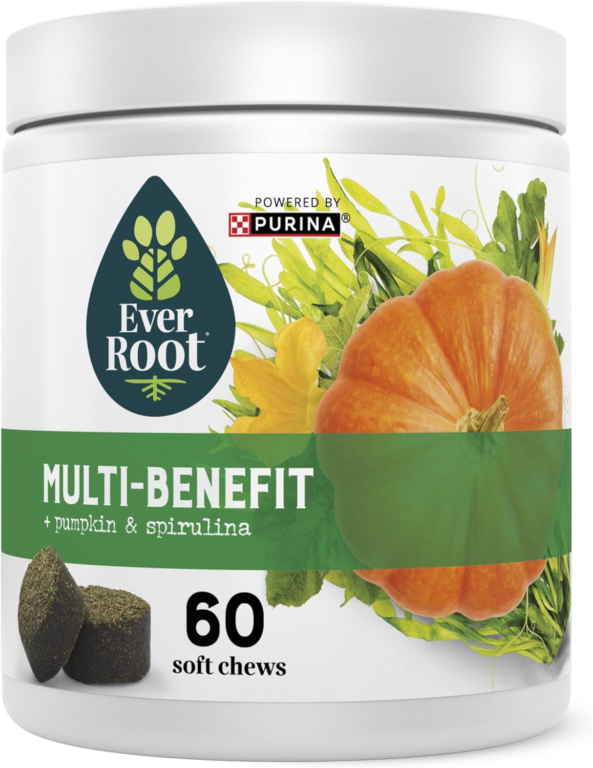 By Purina Multi-Benefit Dog Supplements Soft Chews - 10.6 Oz. Canister ...