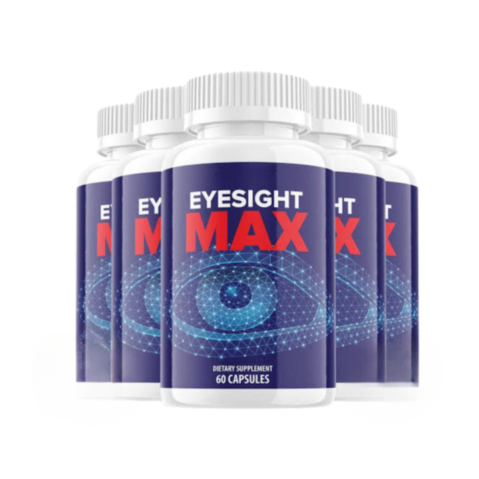 5-Pack Eyesight Max Advanced Vision Support Formula - 300 Capsules ...
