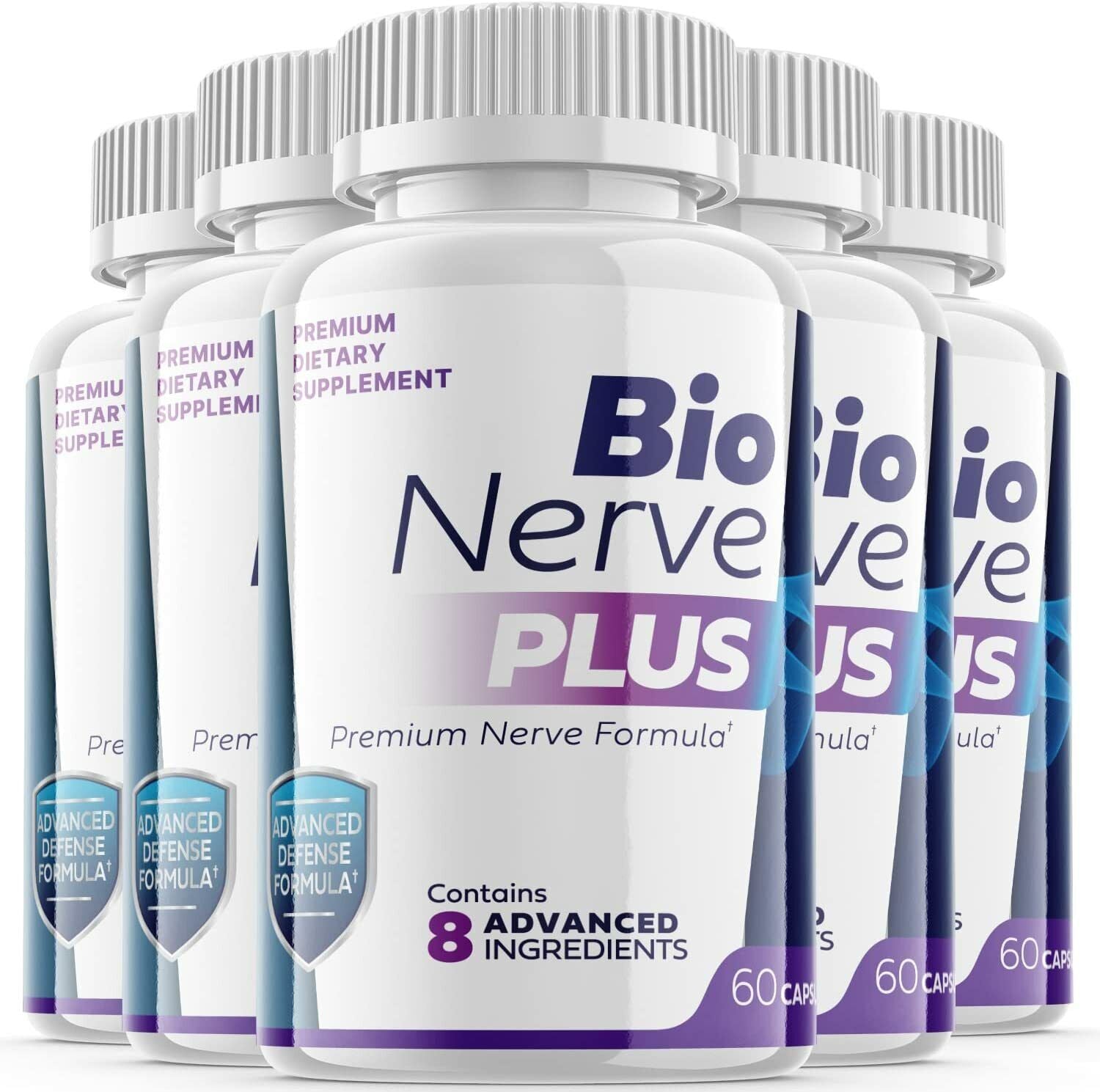 5-Bio Nerve Plus, Neuropathy Supplement Pills, Nerve Circulation and P ...