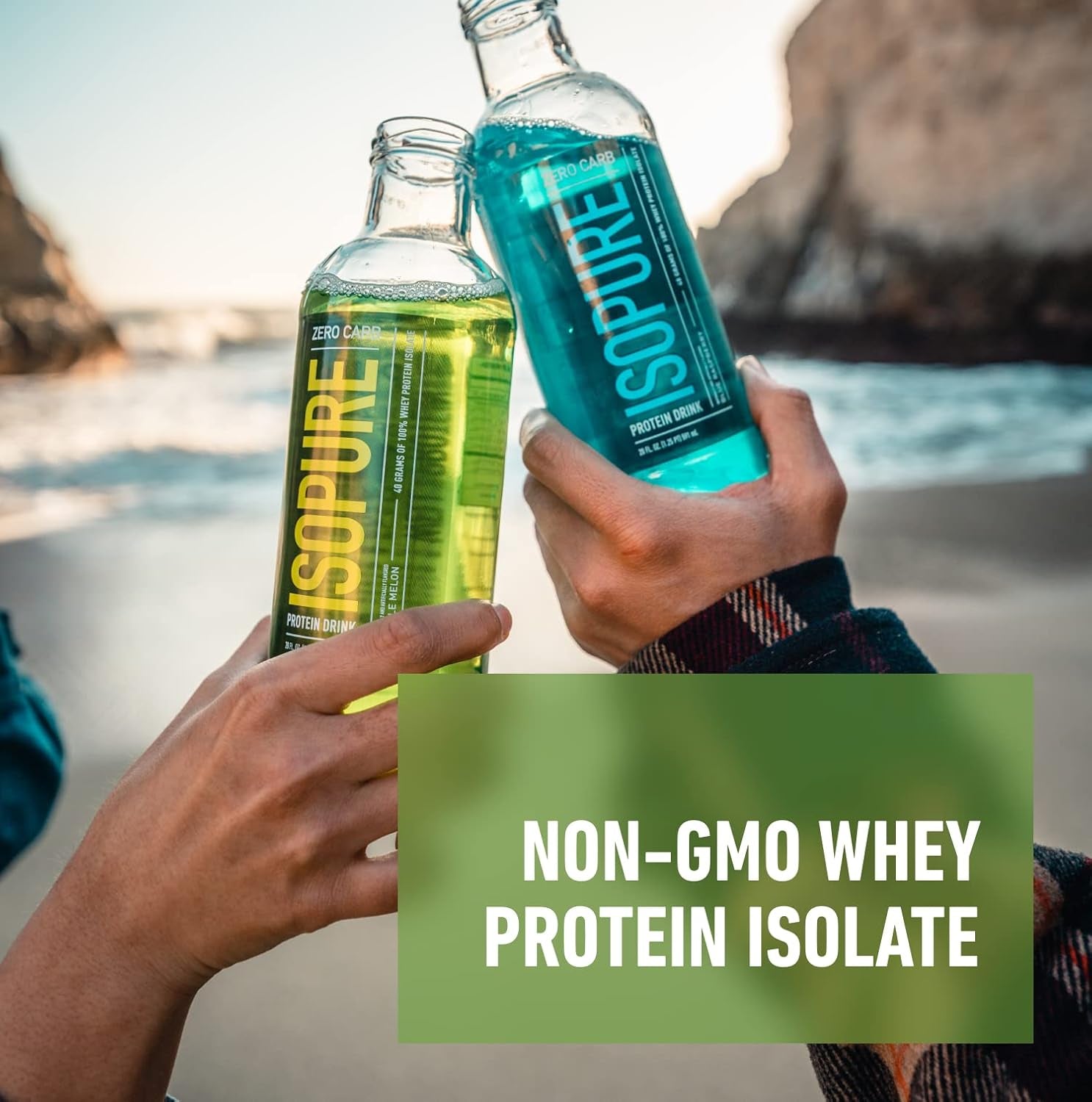 Isopure Zero Carb 32G Protein Ready-To-Drink, Whey Protein Isolate, Ap ...