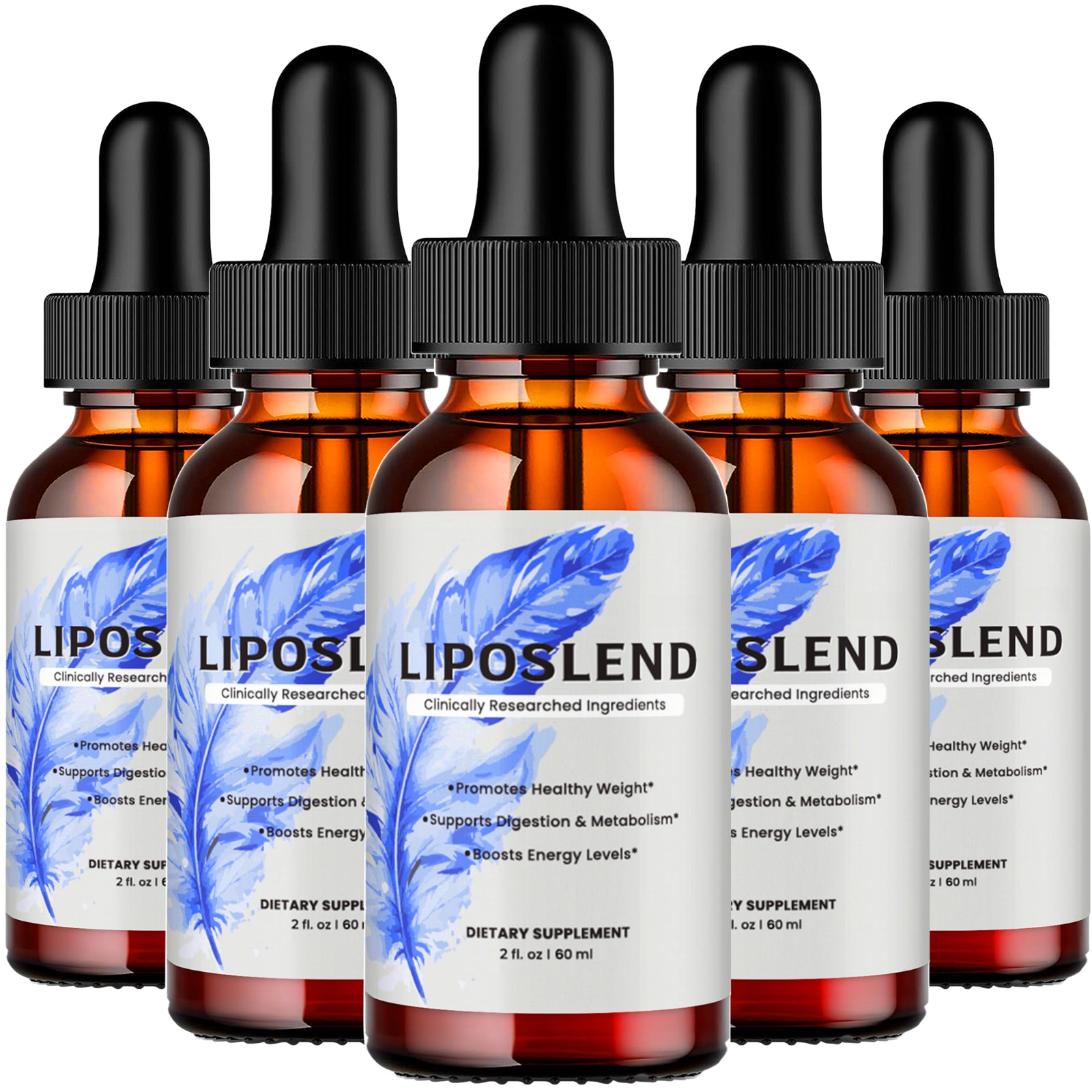 Liposlend Drops - Official Formula (5 Pack) – SuppsWorld