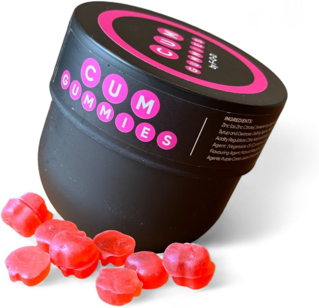 100% Vegetarian Raspberry C*M Gummies – Improves Sperm Volume and Lo ...