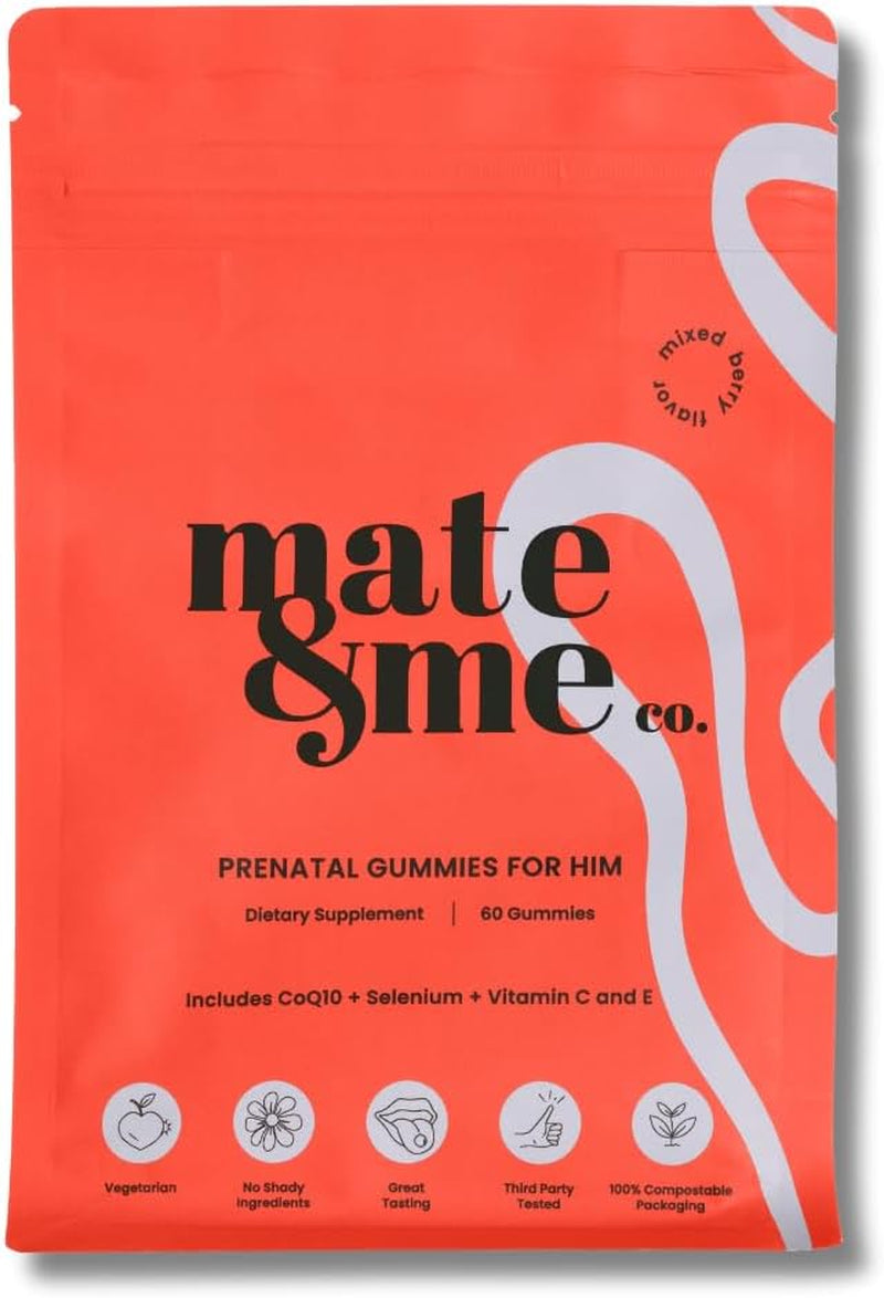 Mate & Me Prenatal Gummies for Him – My Store