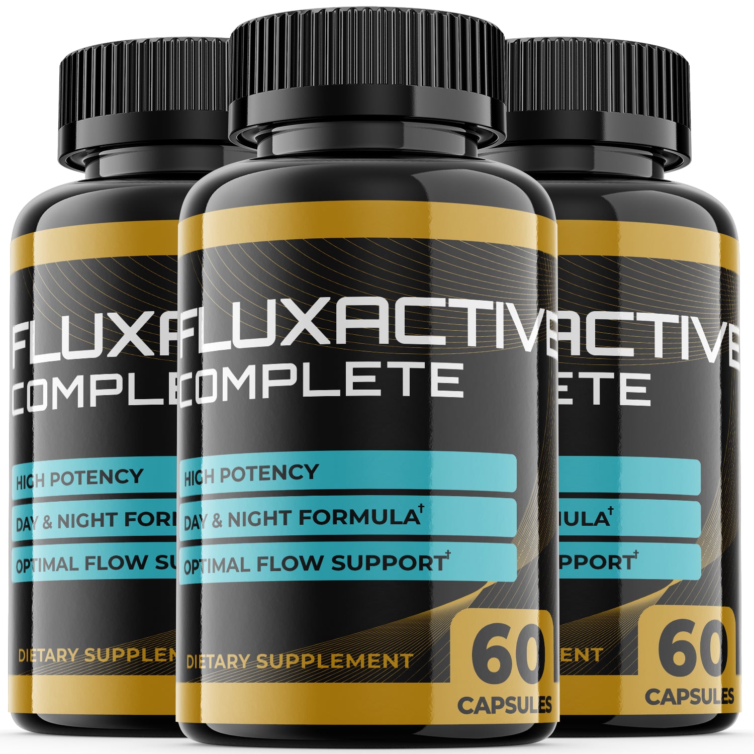 Fluxactive Complete - Male Virility - 3 Bottles - 180 Capsules – SuppsWorld