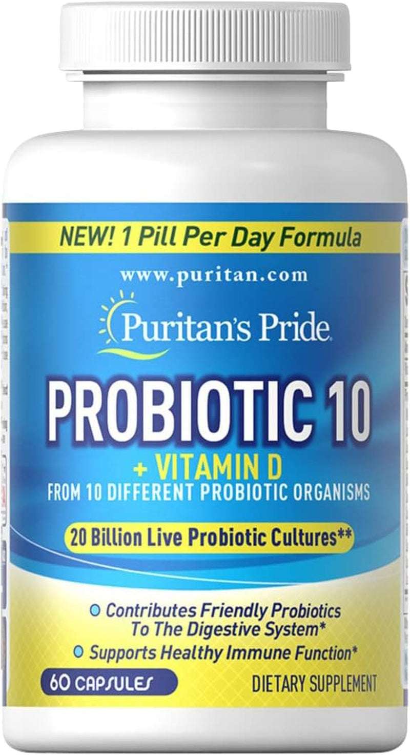 Puritan'S Pride 2-Pack of Rapid Release Probiotic: from 10 Probiotic S ...
